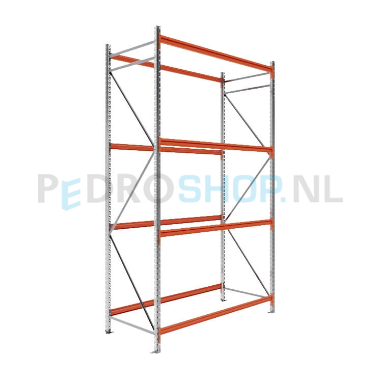 Grootvakstelling: 300cm (h) x 80cm (d) x 195.4cm (l) x 4 niveaus kopen ...